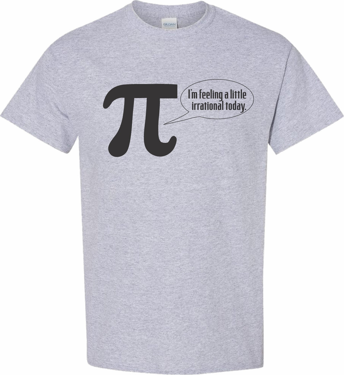 Funny Math T-Shirt, I'm Feeling A Little Irrational Today Shirt, Pi Da ...